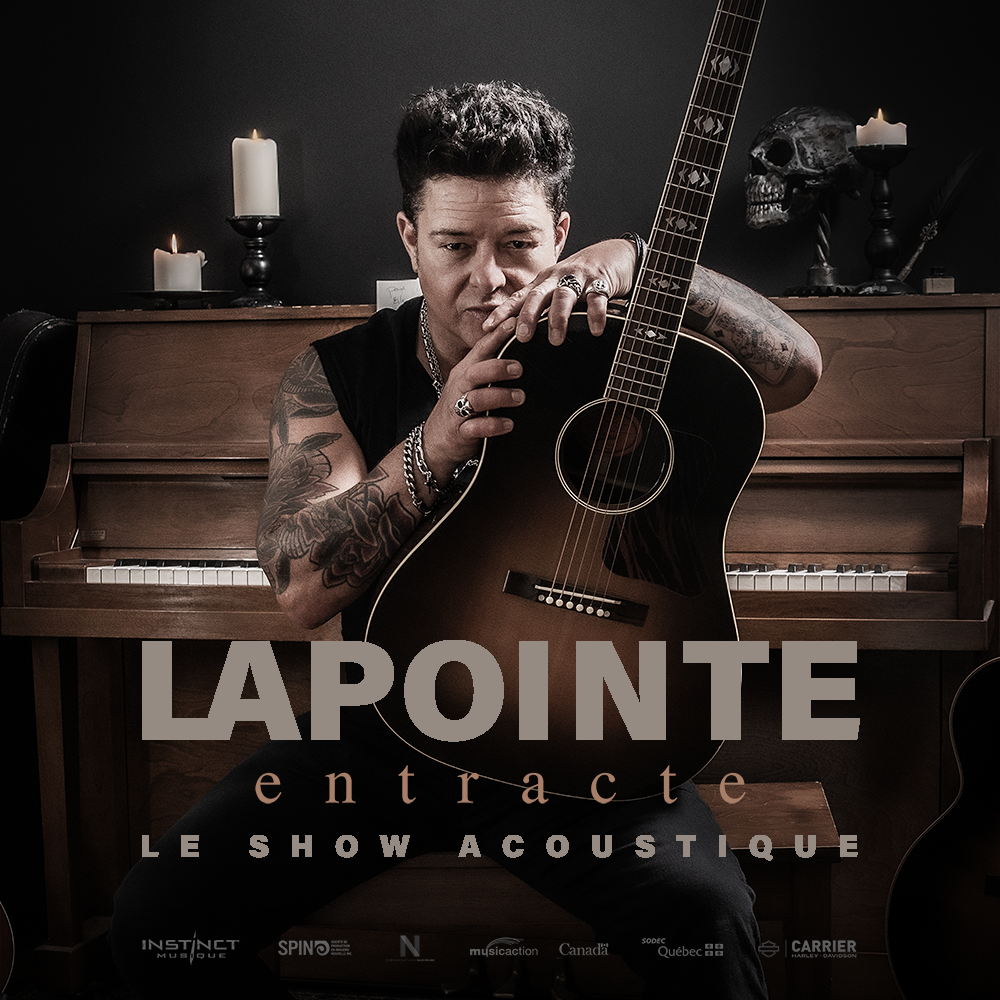 Éric Lapointe - Éric Lapointe Montréal Studio-Cabaret avril 2026- Espace St-Denis