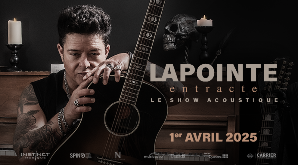 Éric Lapointe - Éric Lapointe Montréal Studio-Cabaret avril 2026 ...